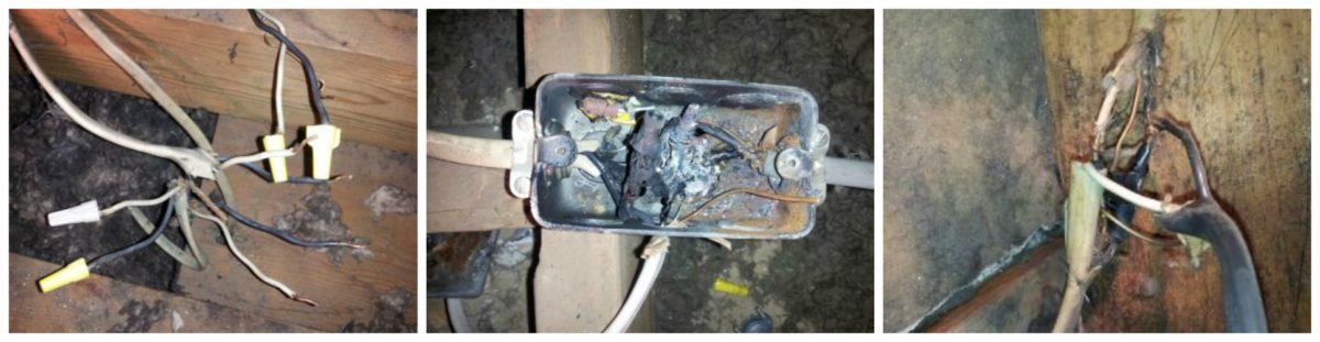 Dangerous electrical wiring systems - examples and fixes
